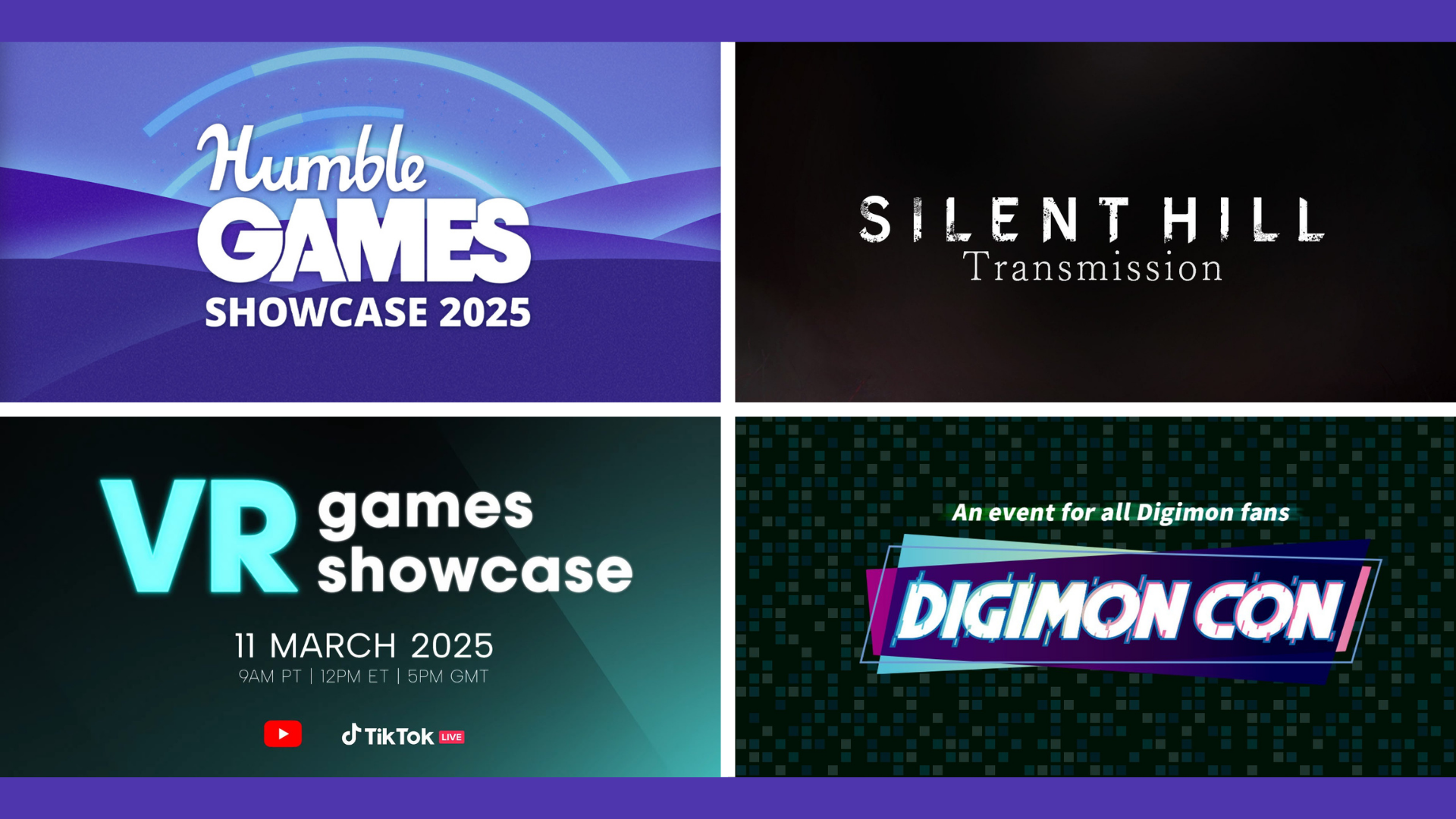 Silent Hill Transmission, Humble Games Showcase edo Digimon Con ...