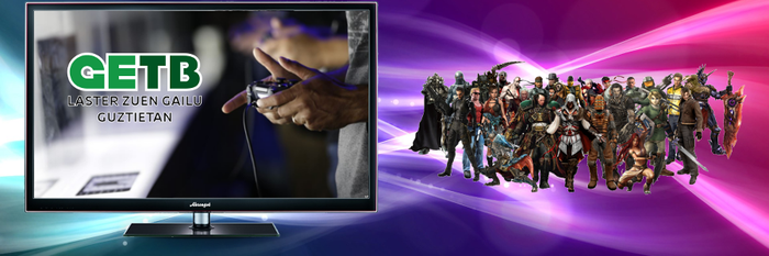 Aurkezle bila gabiltza GETB, bideojokoetan espezializatutako web ...