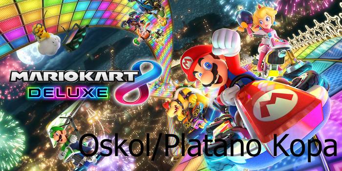 Mario Kart 8 Deluxe | Let´s Play Euskaraz | Oskol/Platano kopa - Game ...