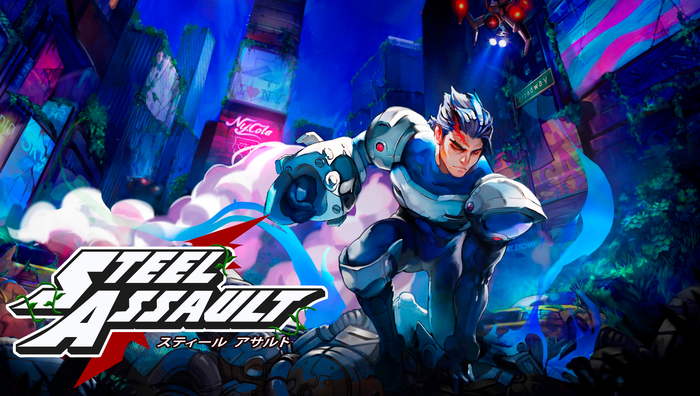 16-biten garaiko akziozko jokoen bidea jarraitzen du Steel Assaultek ...